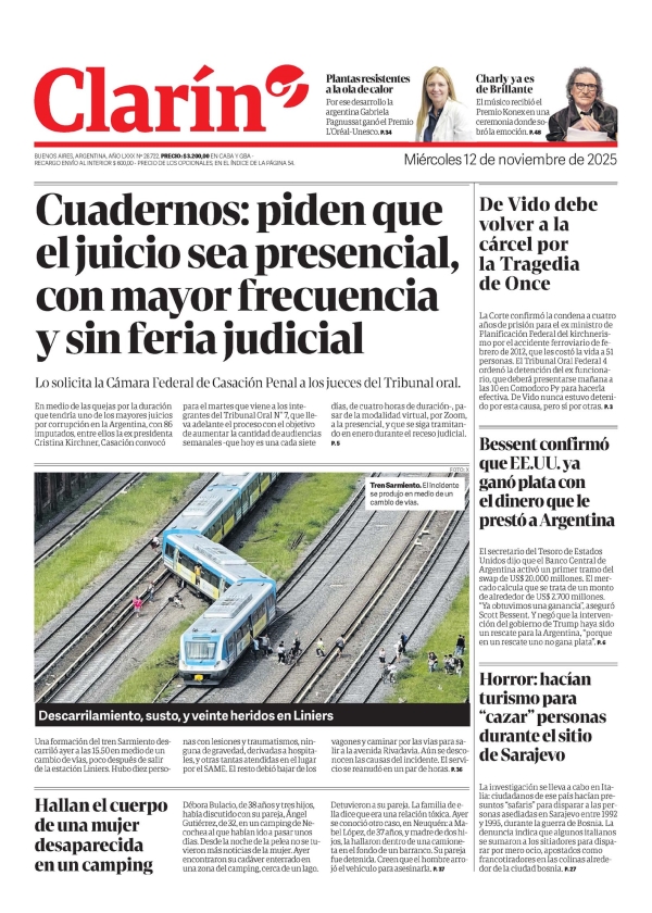 📰 Tapas de los Diarios de hoy. 12-11-2025